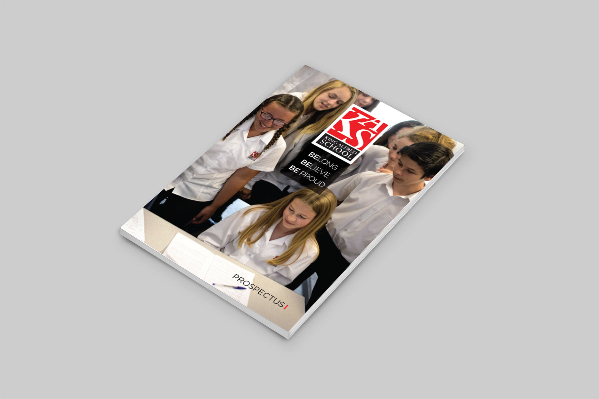King Alfred School | Highbridge | Somerset | Prospectus Brochure Design ...